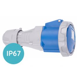 Legrand P17 Mobile Socket 63A 2P+E 200/250V Ip67 - 555504